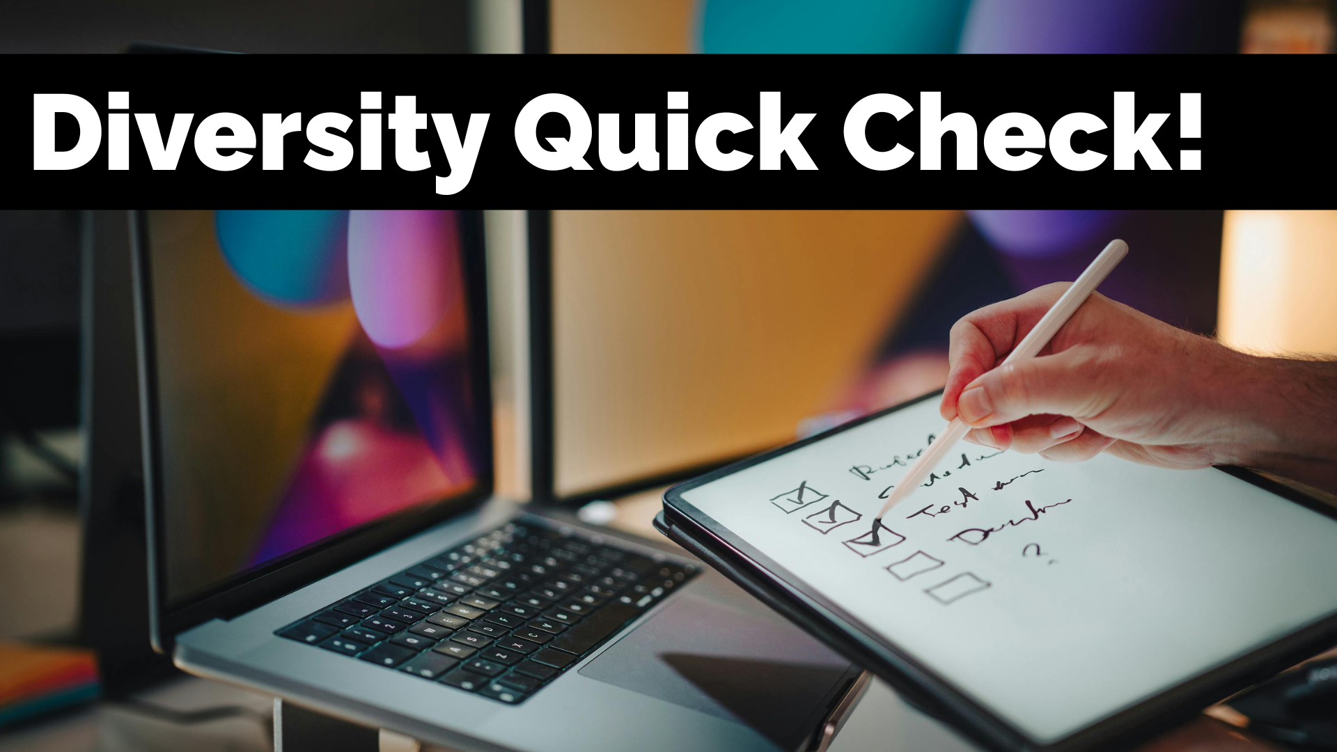 Diversity Quick Check - Spotlight!